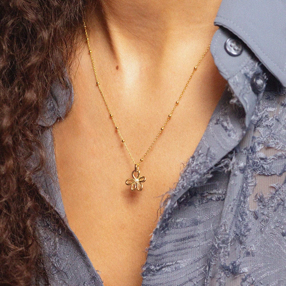 Daisy Bow Layering Set 18ct Gold Plate – Daisy London