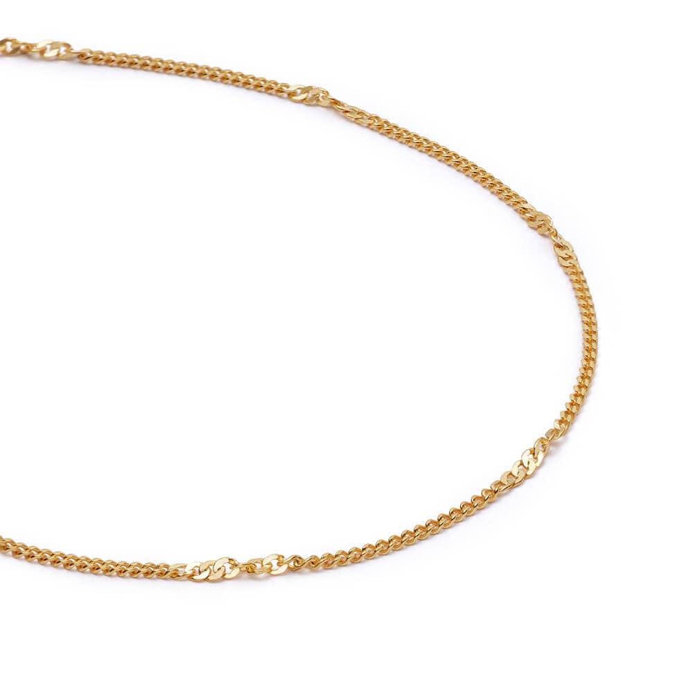 Estée Lalonde Forever Chain Necklace 18ct Gold Plate – Daisy London