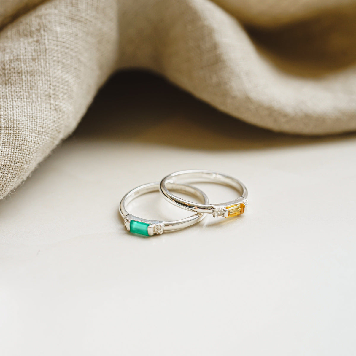Beloved Fine Ring Stack Sterling Silver – Daisy London