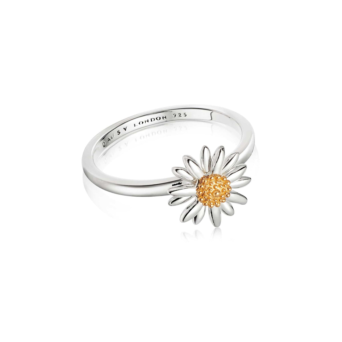 English Daisy Ring Sterling Silver – Daisy London