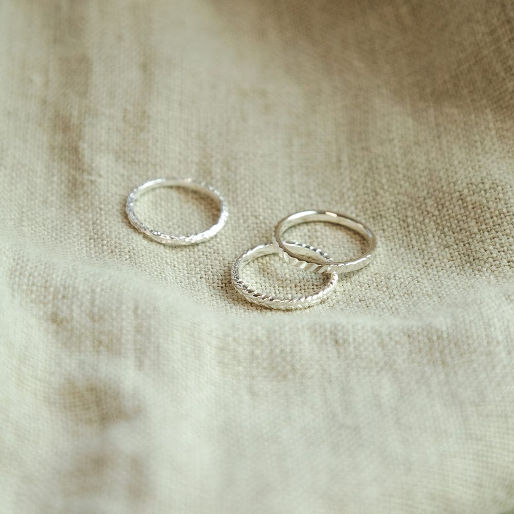 The Ultimate Ring Stack Sterling Silver – Daisy London